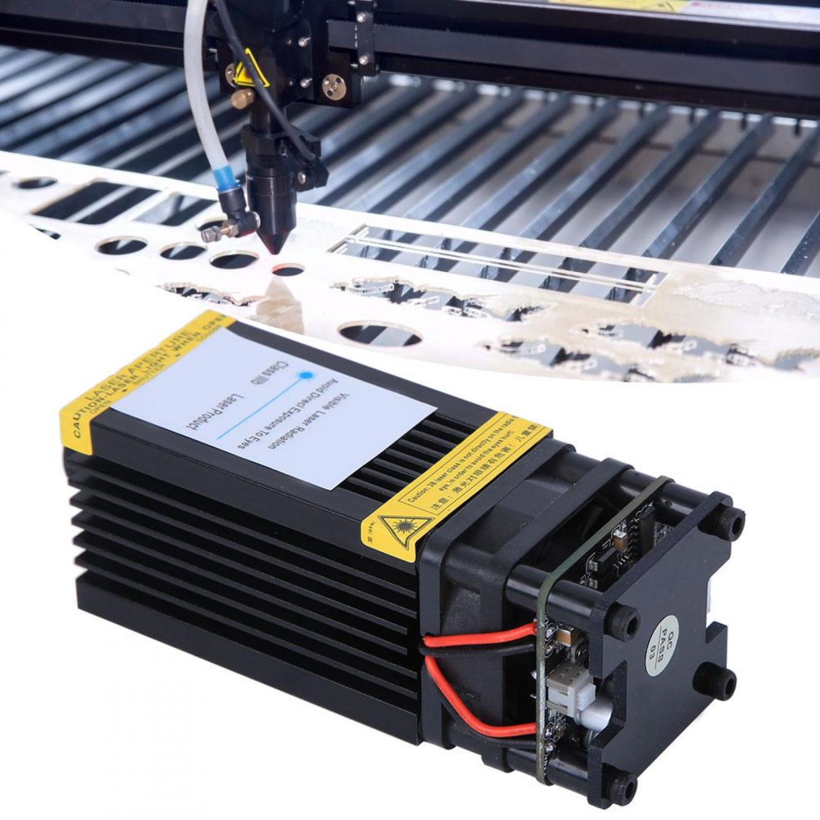 Buy Tebru BACHIN Laser Head Module Blue Light Adjustable for Engraving ...