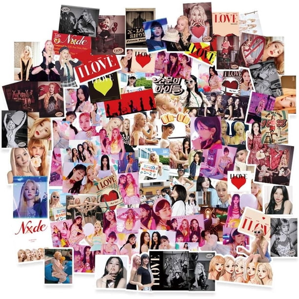Kpop Girl Group (G) I-DLE Stickers 105Pcs (G) I-DLE Sticker Pack Cute ...