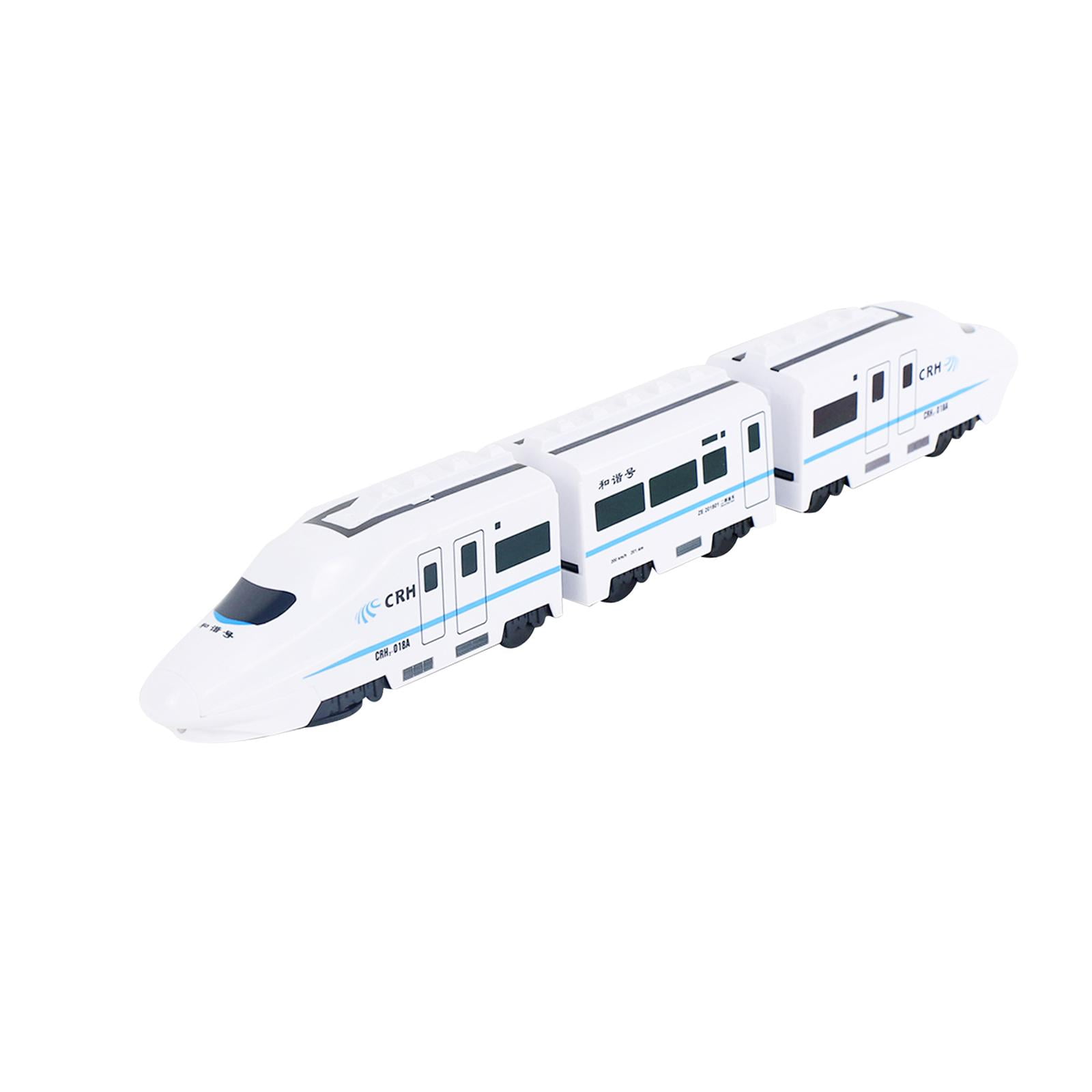 Juego de tren eléctrico CUTICAT para niños 3 vagones de juguete ...