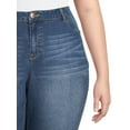 A3 Denim women's Plus Size Capris - Stretch Denim - 21 Inseam - Walmart.com