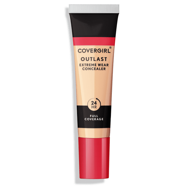 COVERGIRL Outlast Extreme Wear Concealer, Fair Ivory, .3 fl oz, Full ...
