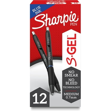Sharpie Rollerball Pen, Needle Point (0.5mm) Precision Pen, Blue Ink ...
