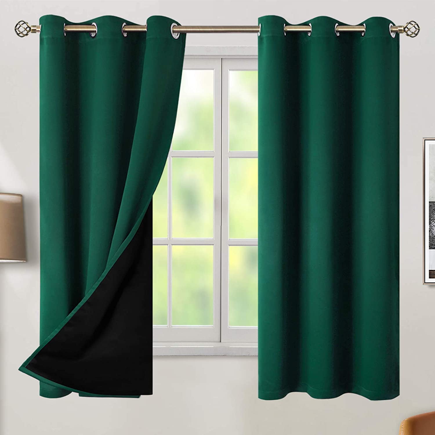 Cortinas verde esmeralda | Walmart en línea