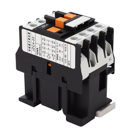 AC Contactor, Plastic Housing High Sensitivity 3 Phase 2NO 2NC AC ...