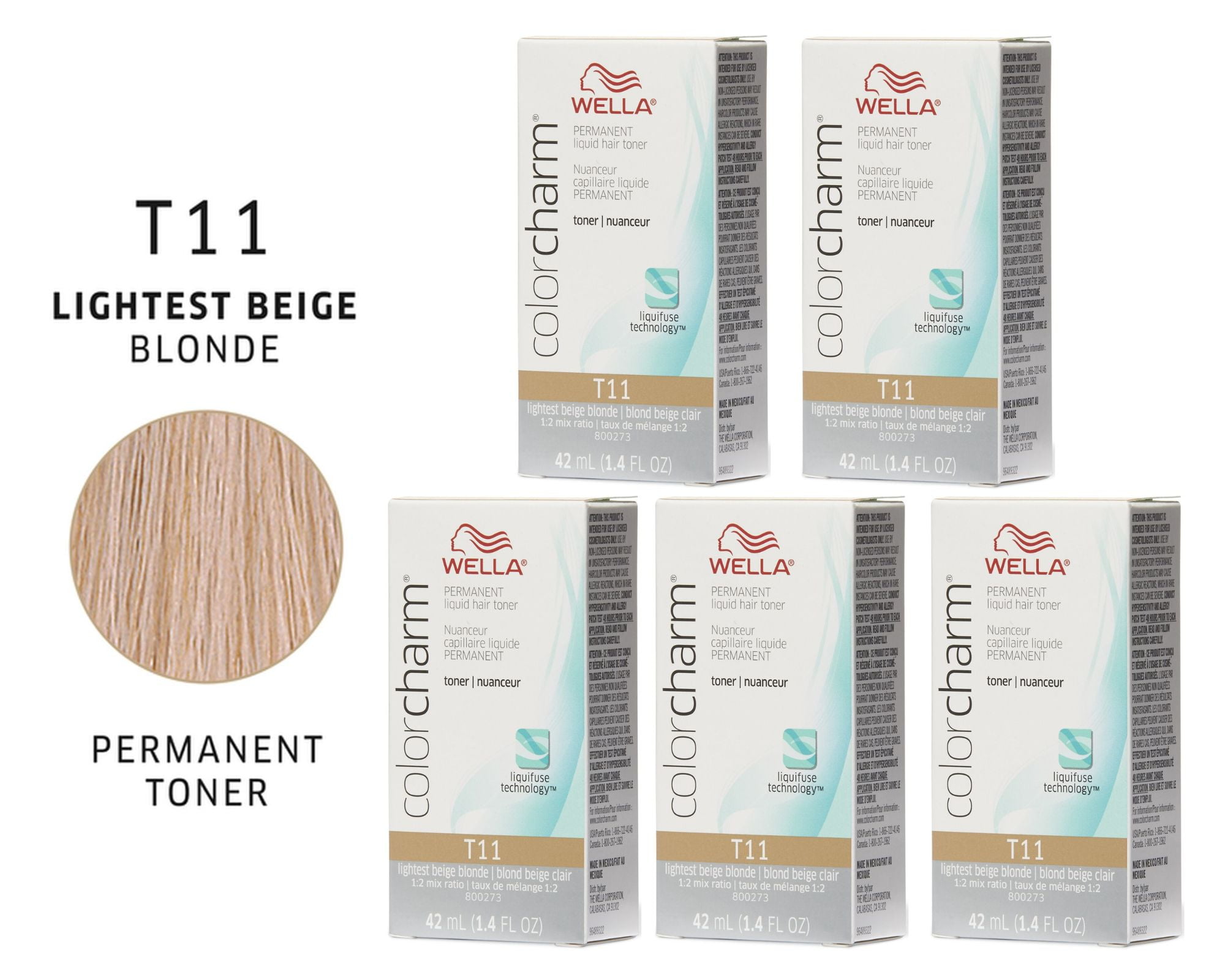 Wella Color Charm T11 x 5 - Walmart.com