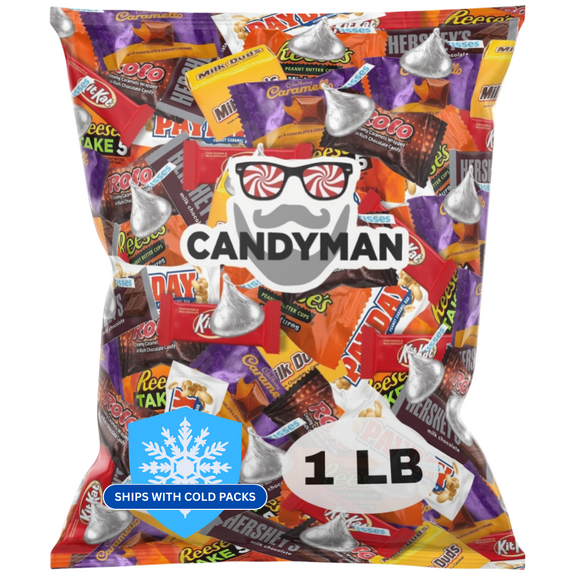 Okida Assorted Candy Variety Pack, Individually Wrapped, 32-Ounce Party ...