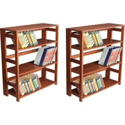 Folding Bookcase - Walmart.com