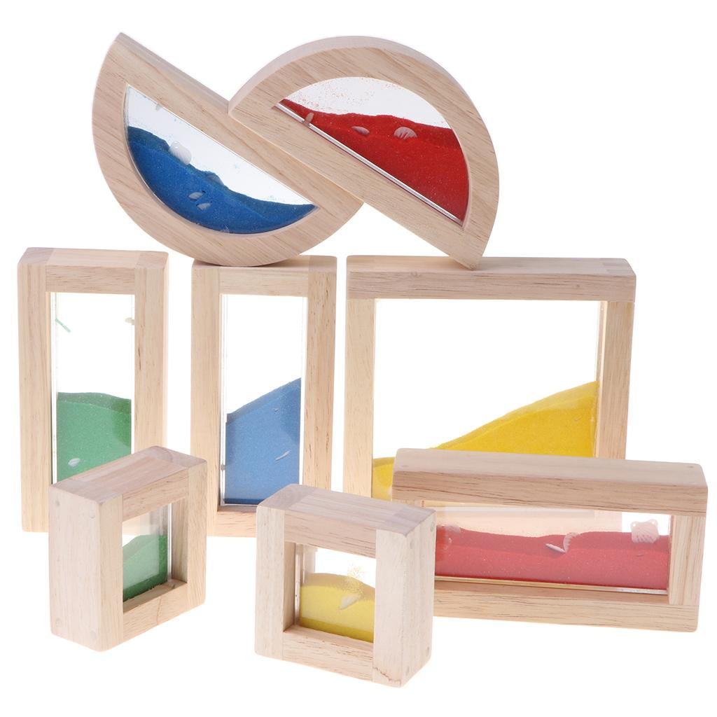Rainbow Rainbow Sound Blocks Bloques De Apilamiento Formas De Color ...