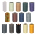 S SERENABLE 2x 150D 0.8mm Leather Sewing ed Thread Long Stitching ...