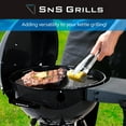 SnS Grills EasySpin Charcoal Grill Cooking Grate, 304 Stainless Steel ...
