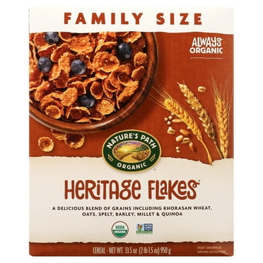 Nature's Path Organic Corn Flakes Cereal - Honey?D - Case of 12 - 10.6 ...