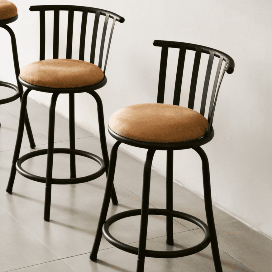 Click here for Homy Casa 2 Pack Adjustable Height Pub Stool  Faux... prices