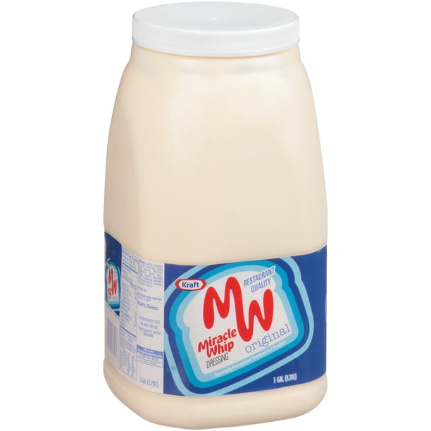 Miracle Whip Original Dressing, 1 gal Jug - Walmart.com