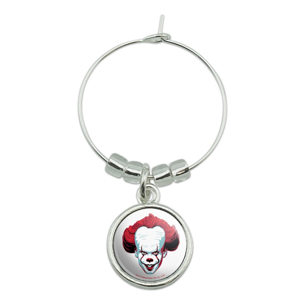 IT Pennywise Come Home Wine Glass Charm Drink Marker - Walmart.com