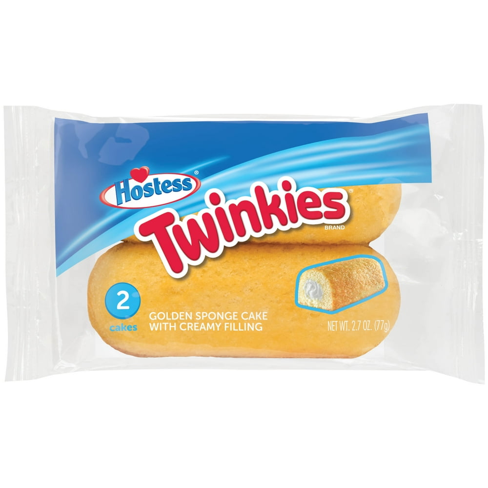 Hostess Twinkies Single Serve, 2 count, 2.70 oz - Walmart.com - Walmart.com