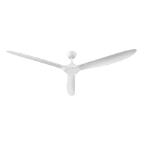Home Decorators Tager 72 in. Matte White Smart Ceiling Fan with Remote ...