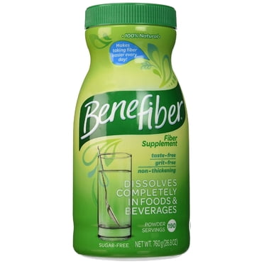 Benefiber Fiber Supplement - 730g 190 Servings (Pack of 2) - Walmart.com