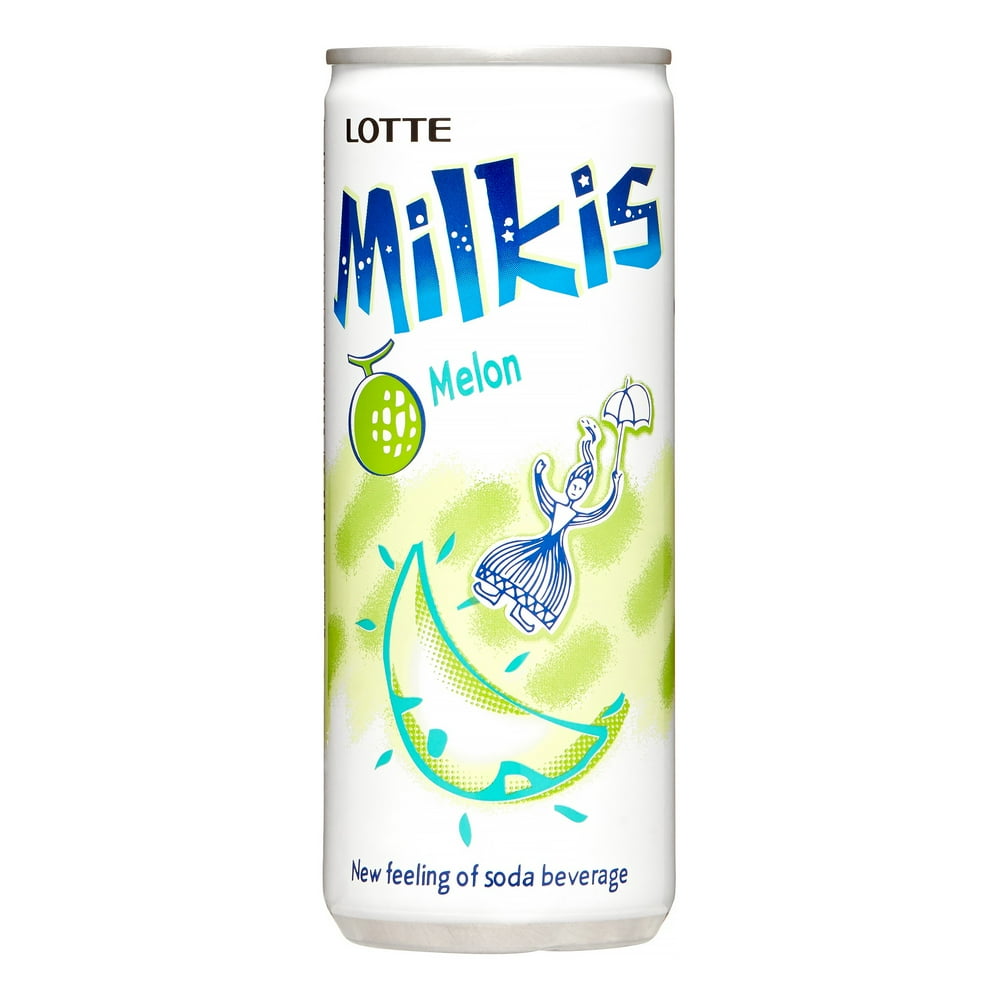 Lotte Milkis Soda, Melon, 16.9 Fl Oz - Walmart.com - Walmart.com