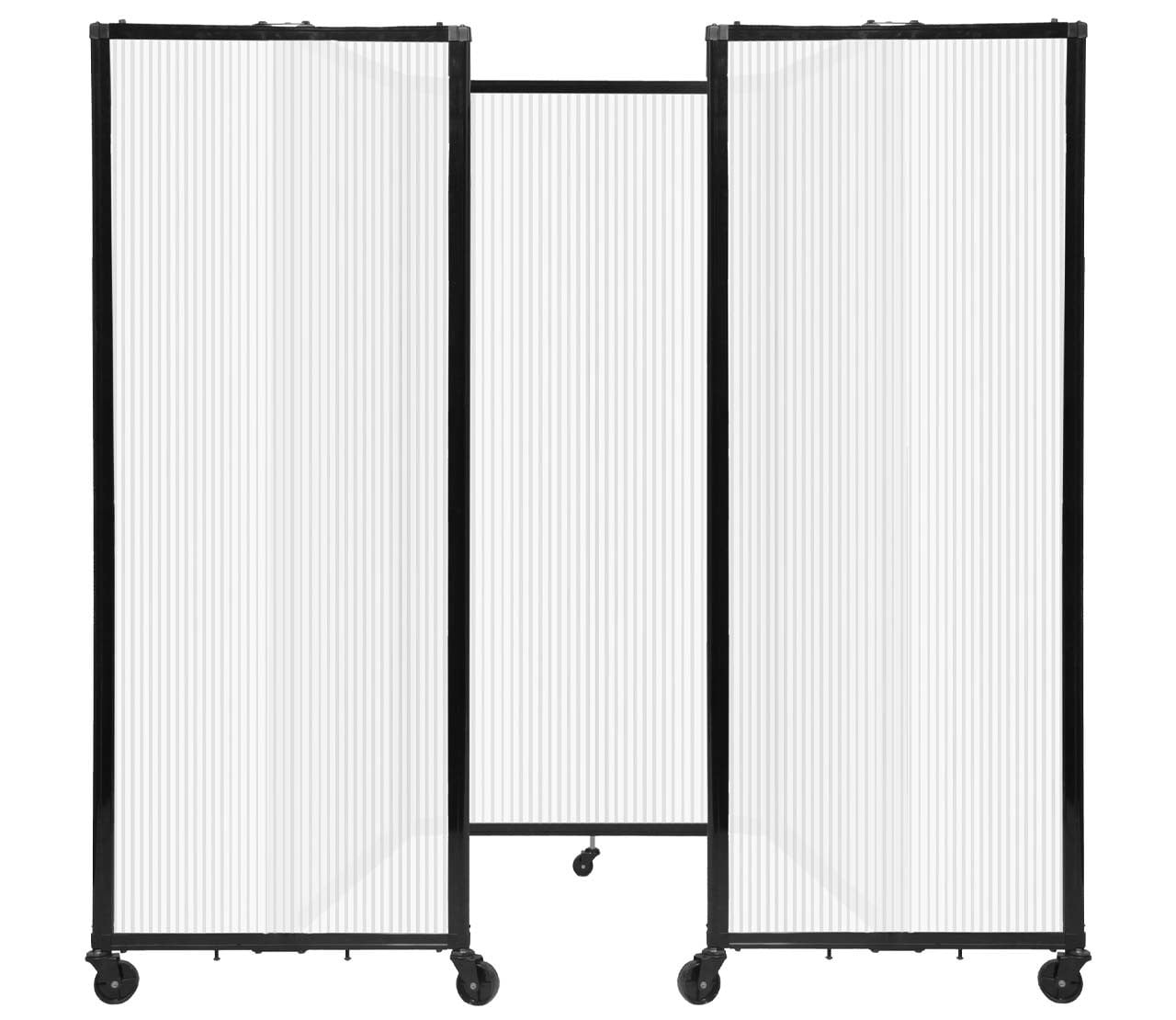 Versare Polycarbonate Room Divider 360 Portable Wall Partition ...
