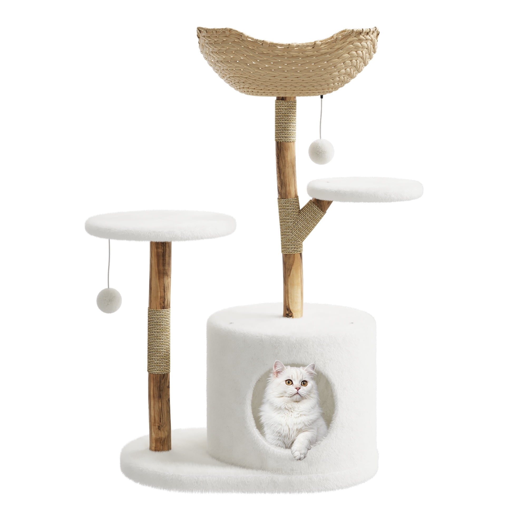 Click here for Garvee 46 Modern Cat Tree For Large Cats  Real Sol... prices