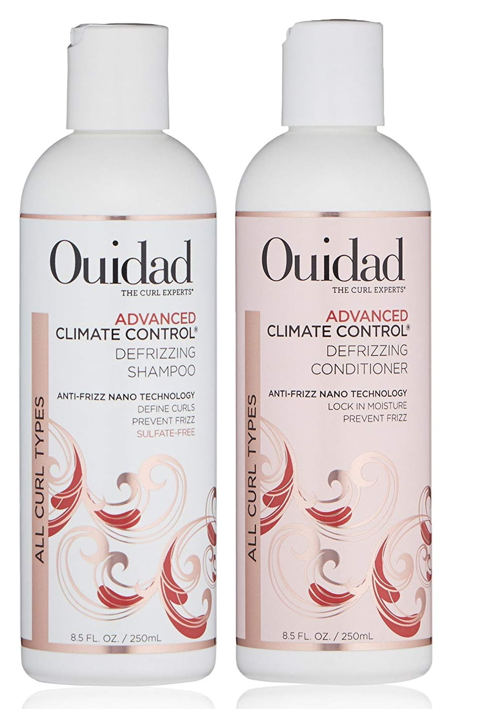 Ouidad Advanced Climate Control Defrizzing Shampoo & Conditioner 8.5oz ...
