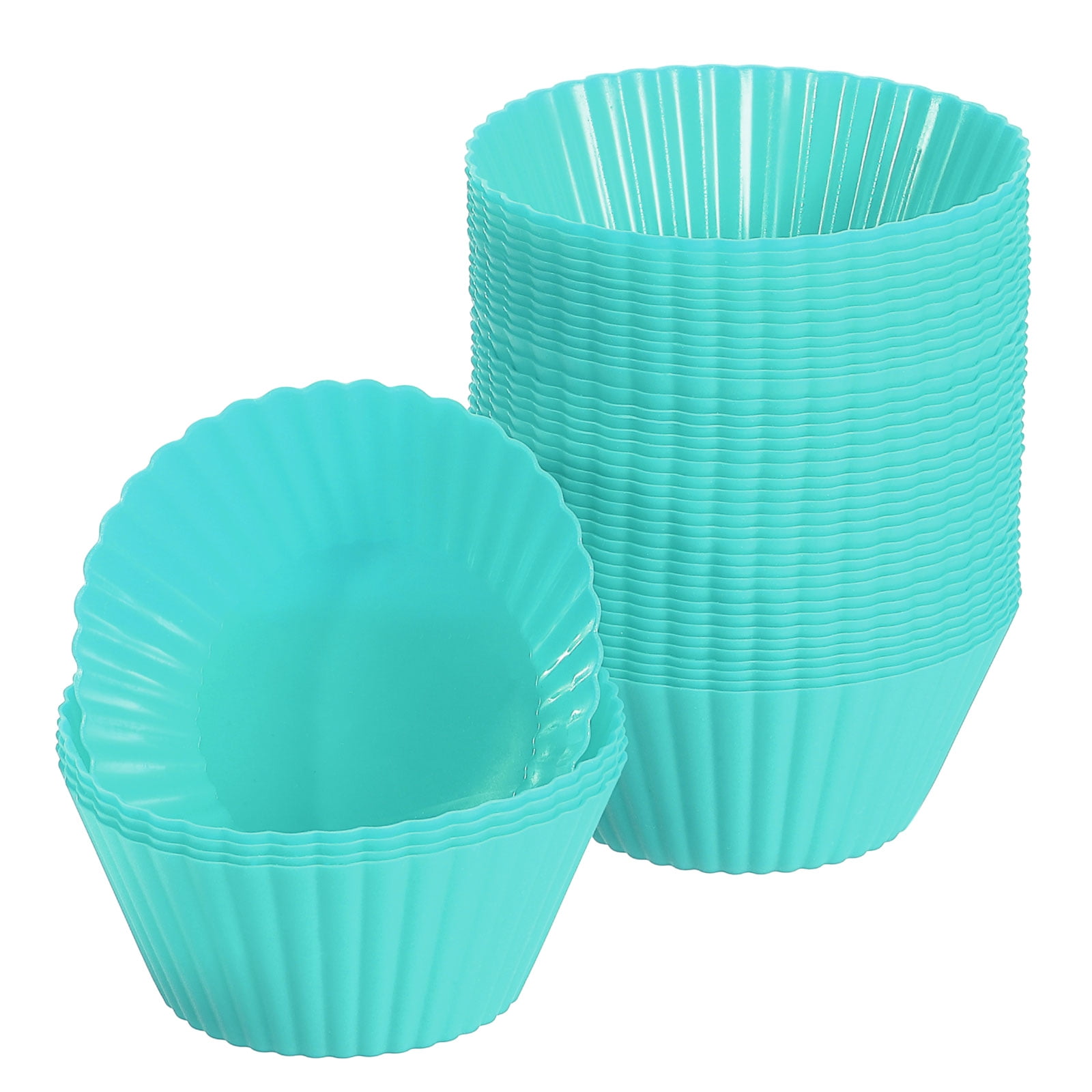 Click here for Unique Bargains 42pcs Silicone Cupcake Baking Cups... prices