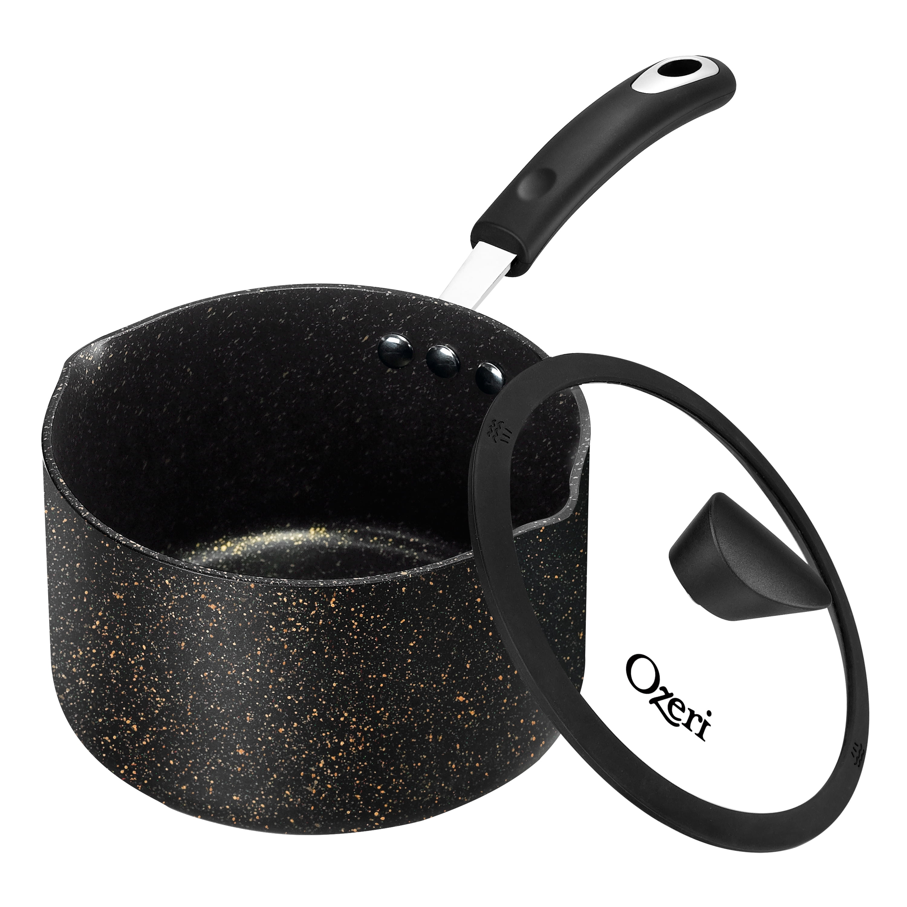 The All-In-One Stone Saucepan and Cooking Pot by Ozeri -- 100% APEO ...