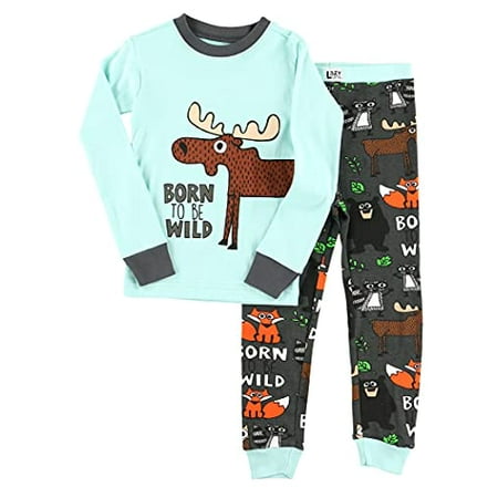 Warm Long-Sleeved Kids' Pajamas for Girls and Boys, Funny Kids' Pajama ...