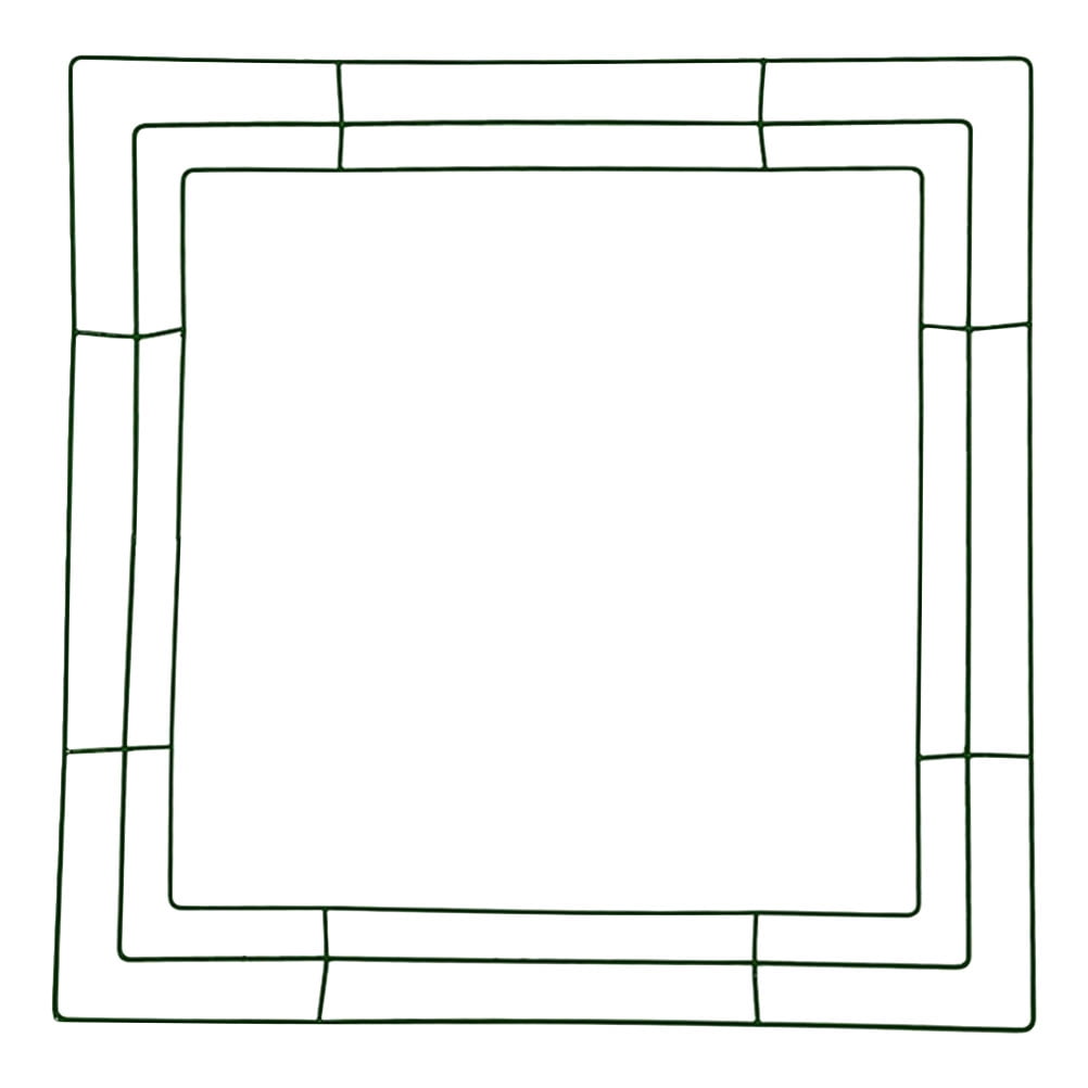 Click here for Oakleem Wire Wreath Frame Metal Square Wreath Fram... prices