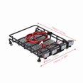 RC Roof Rack, Luggage Carrier with LED Lights for Axial SCX10 1/10 RC ...