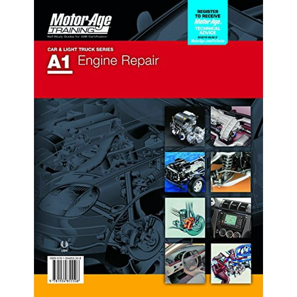 ASE A1 Engine Repair Study Guide by Motor Age Training - Walmart.com