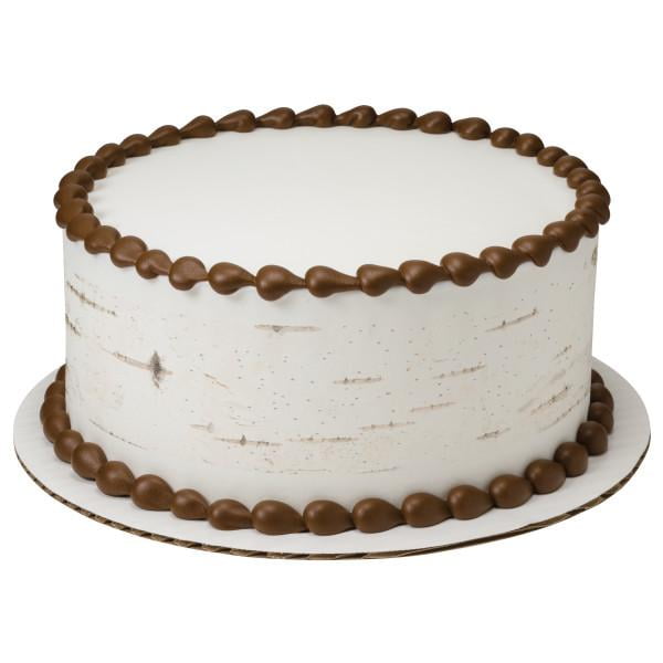 Birch Bark Edible Cake Topper Image Strips - Walmart.com
