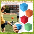 Bulk Pack Square Canvas Sandbags, Durable Beanbags for PE Classes ...