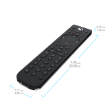 PDP Xbox One Talon Media Remote Control, Black, 048-083-NA - Walmart.com