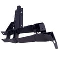 Radiator Support Bracket Set - Front Left and Right Pair - Black ...