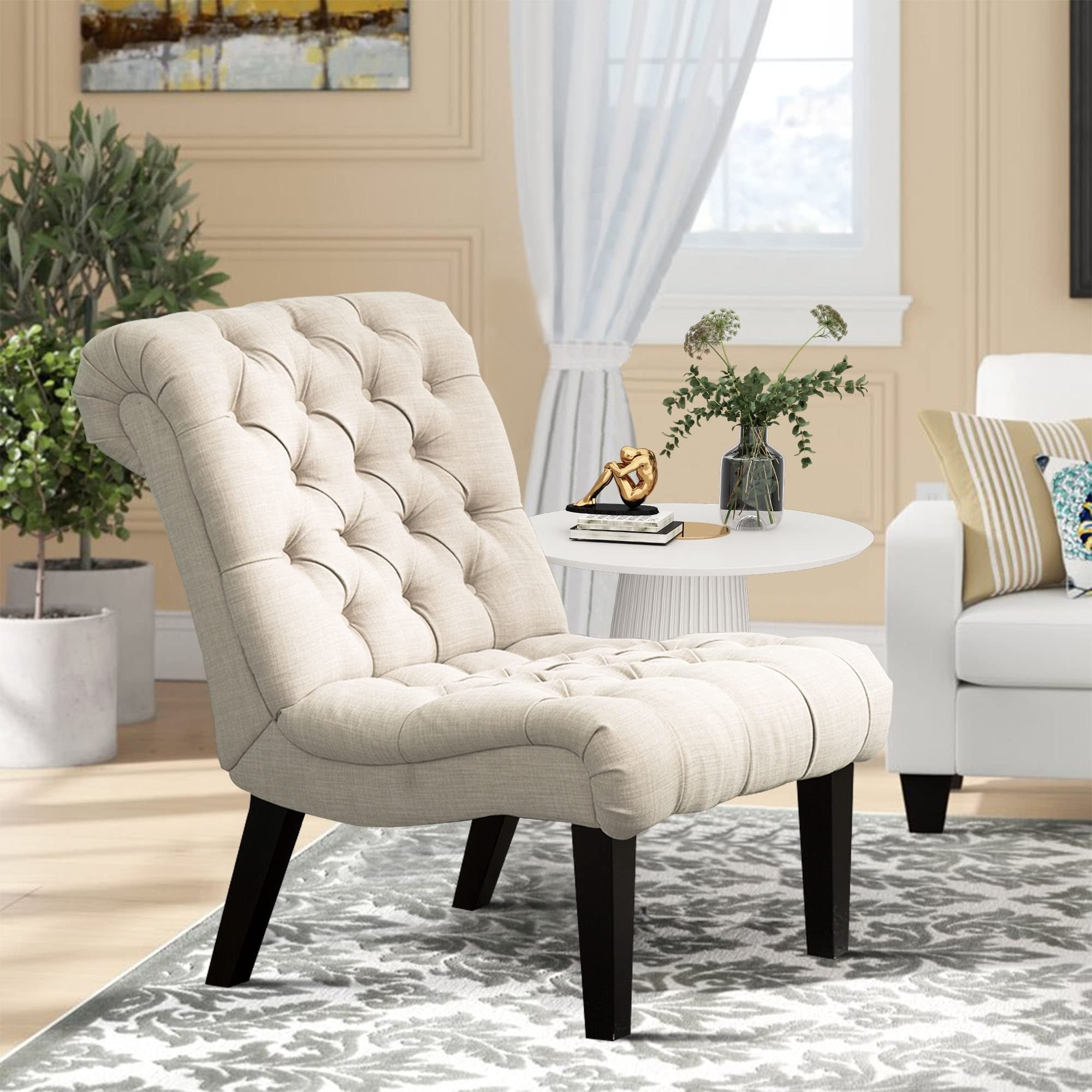 Andeworld Accent Chair for Bedroom Living Room Chairs Tufted ...