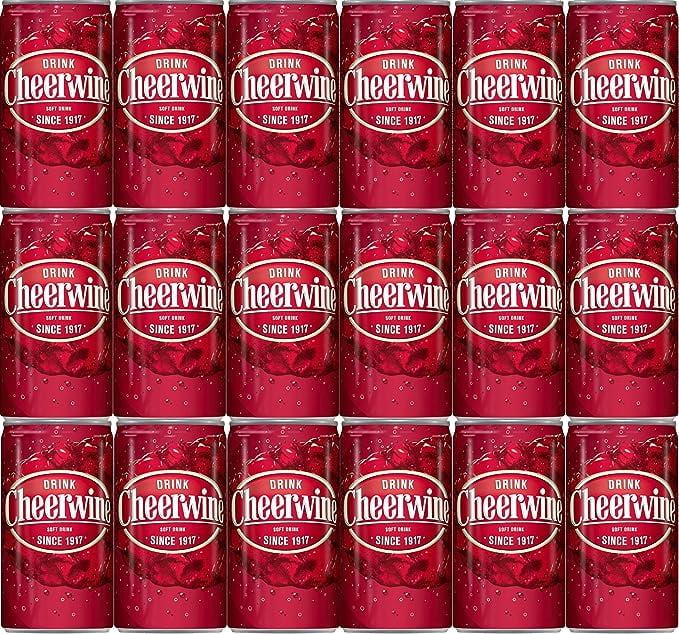 Cheerwine Soda, 7.5 oz can (18 cans) - Walmart.com