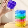 7829 Small Medication Storage Case Box for Medicine Miniature Visible ...
