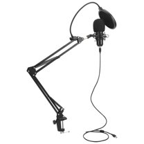 USB Streaming Podcast Microphone Kit, 192KHZ/24Bit Studio Cardioid ...