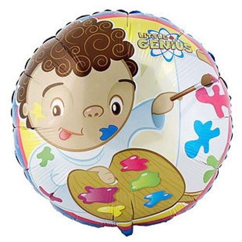 Little Genius Foil Mylar Balloon (1ct) - Walmart.com