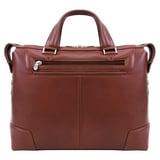 McKlein ARCADIA, Leather Slim Laptop Briefcase, Top Grain Cowhide ...