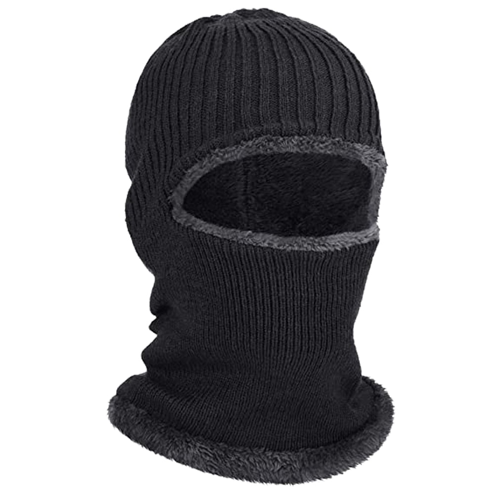 Ski Mask for Men Winter Knitted Full Face Mask Hats Ski Mask Fleece for ...