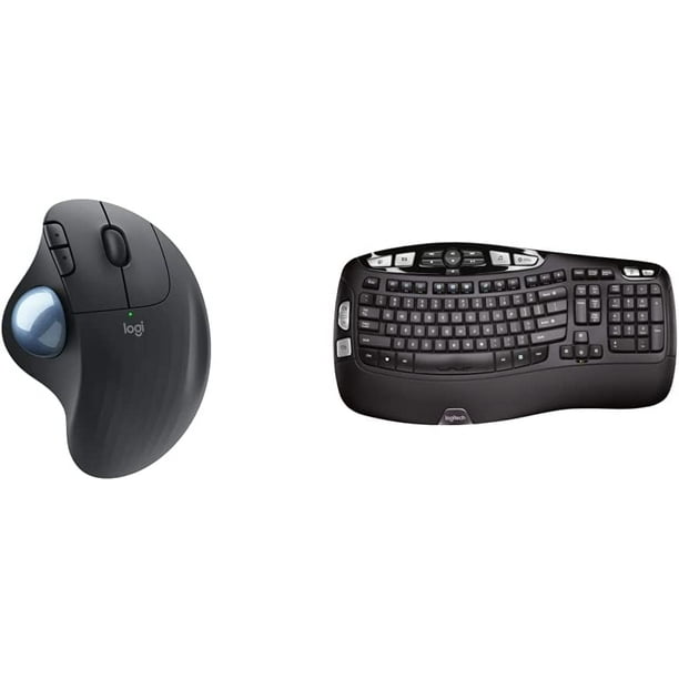 Logitech ERGO M575 Wireless Trackball Mouse - Easy thumb control ...
