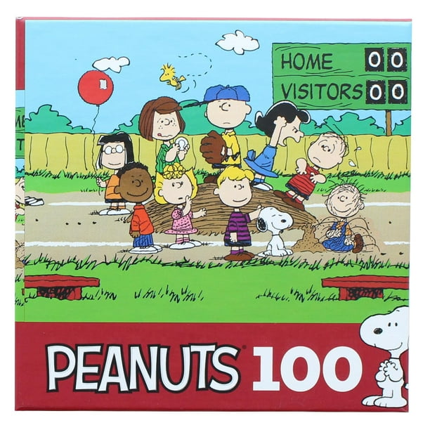 Peanuts 100 Piece Kids Jigsaw Puzzle | Peanuts Baseball - Walmart.ca