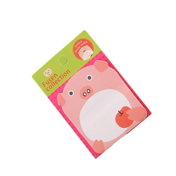 mmirethe Cute Animal Sticky Notes Kawaii Removable Notepad Student ...