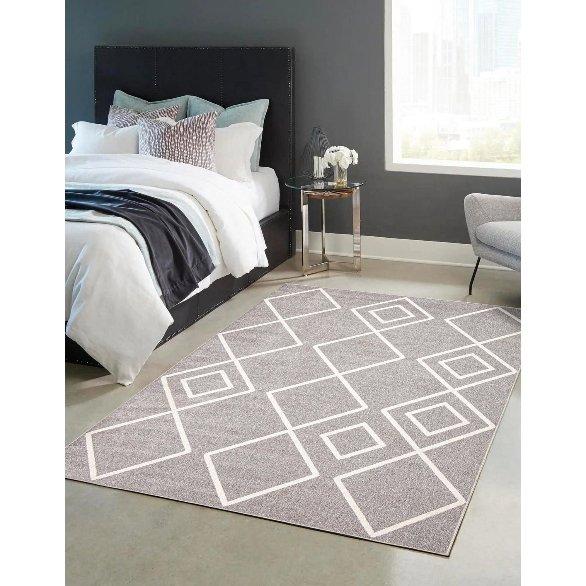 Click here for Ecarpet Washable Geometric Area Rug & Runner For L... prices