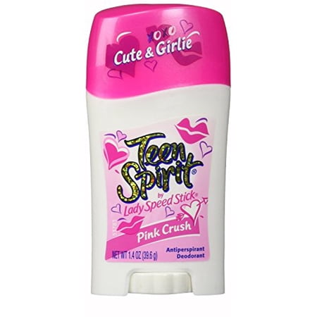 Teen Spirit Antiperspirant Deodorant, Pink Crush - 1.4 Ounce, (Pack of ...