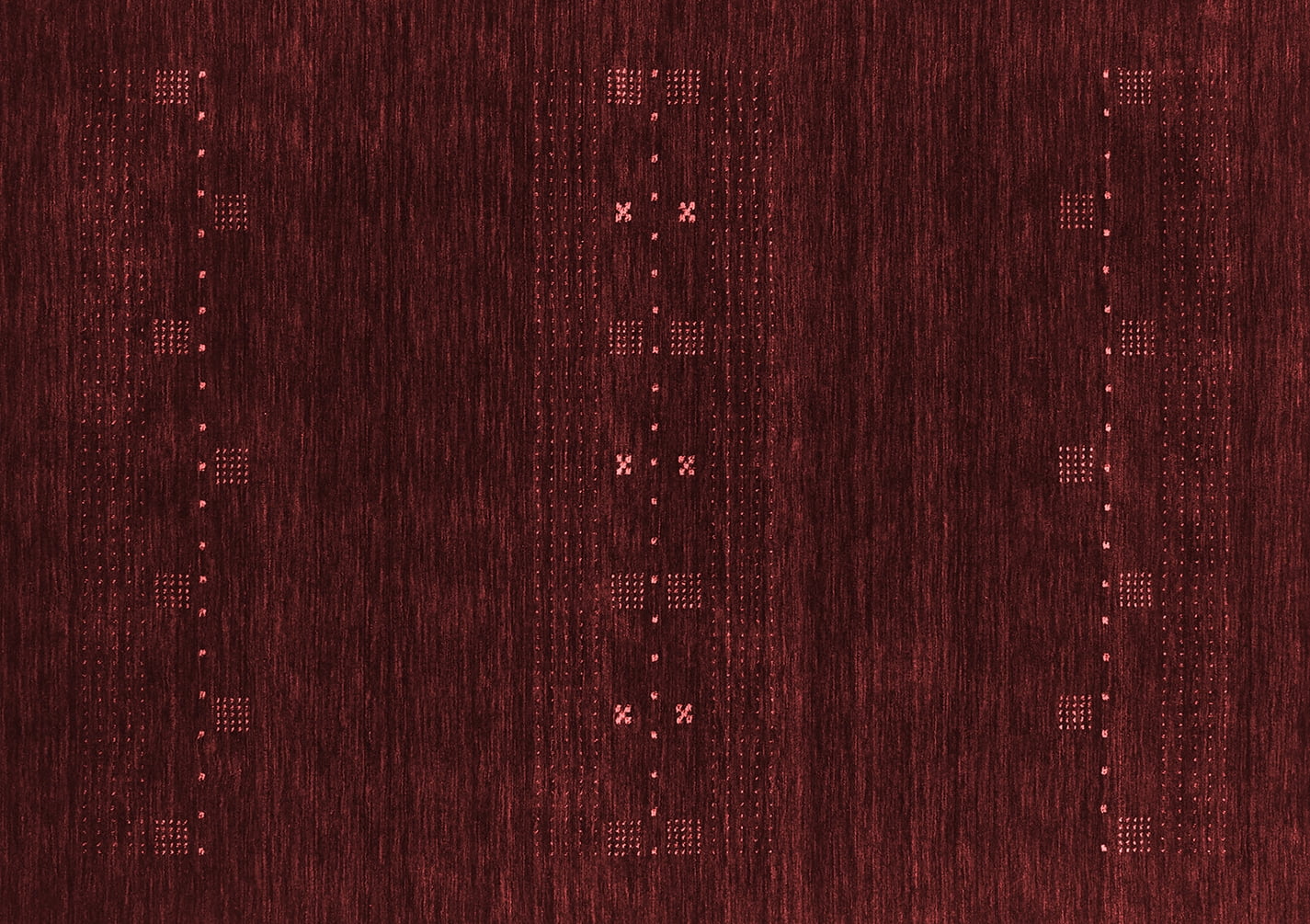Ahgly Company Indoor Rectangle Abstract Red Contemporary Area Rugs, 2 ...