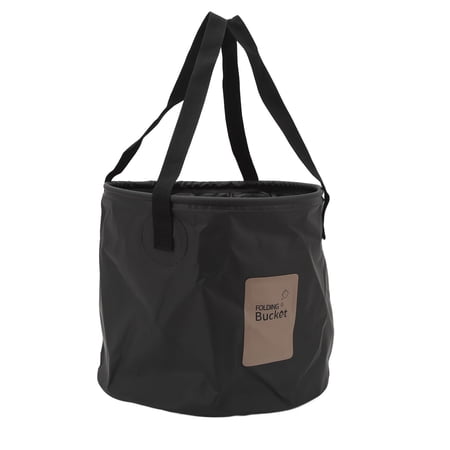 Seau Pliant en PVC, Capacité 20L Seau d'Eau Multifonctionnel Portable ...