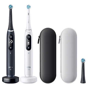 Oral-B iO Series 7c Electric Toothbrush Twin Pack | Walmart Canada